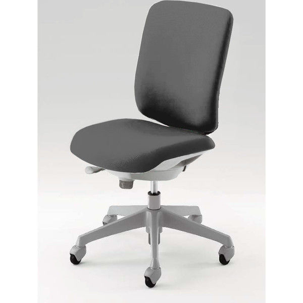 CN35CR FM31 |オカムラ CG-Rチェア ハイバック肘なし ブラック（直送品） - アスクル