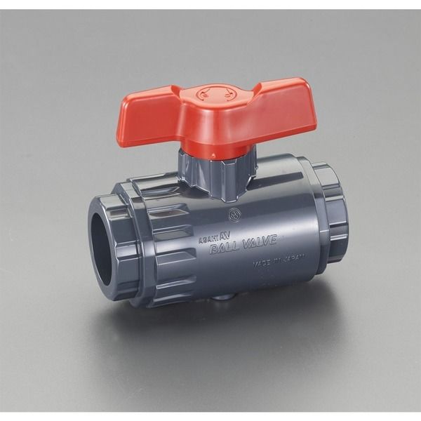 エスコ # 40 ボールバルブ(コンパクト型) EA470VB-40A 1個（直送品） - アスクル