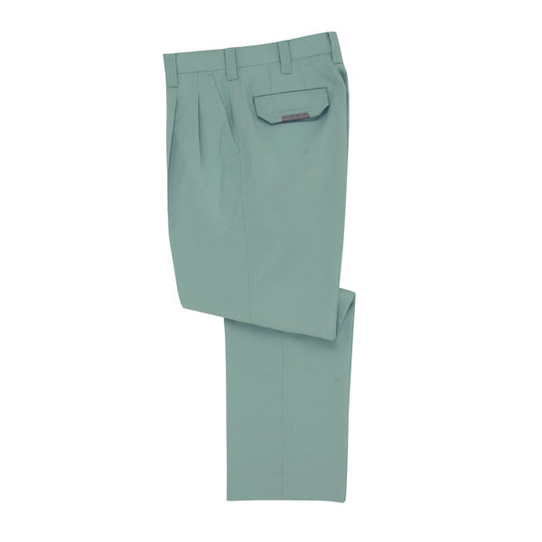 ビッグボーン商事 BEE MAX BM541 ツータックパンツ アースグリーン 100cm（取寄品） - アスクル