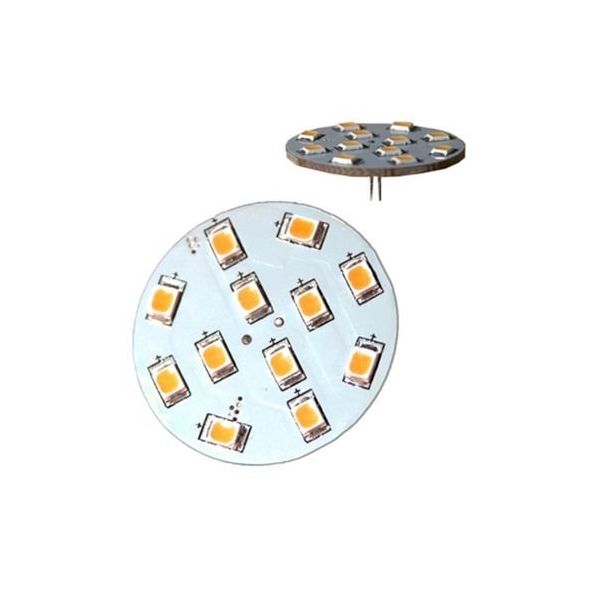 JKL Components 円形LEDアレイ， 白 Z-G4-12WW 1ロット(25個)（直送品） - アスクル