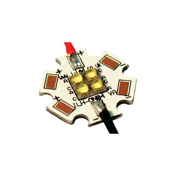 Intelligent LED Solutions 円形LEDアレイ， 白 ILH-ON04-WMWH-SC211-WIR200. 1個（直送 ...