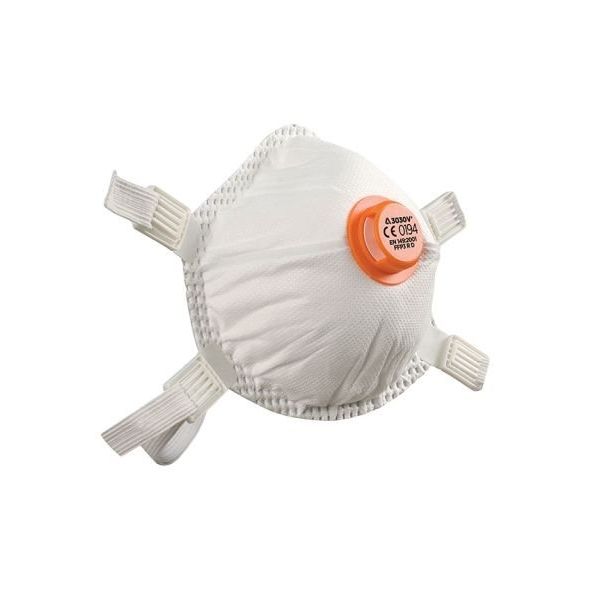 Alpha Solway 3030V FFP3 Valved Respirato RD 1箱(5個)（直送品） - アスクル