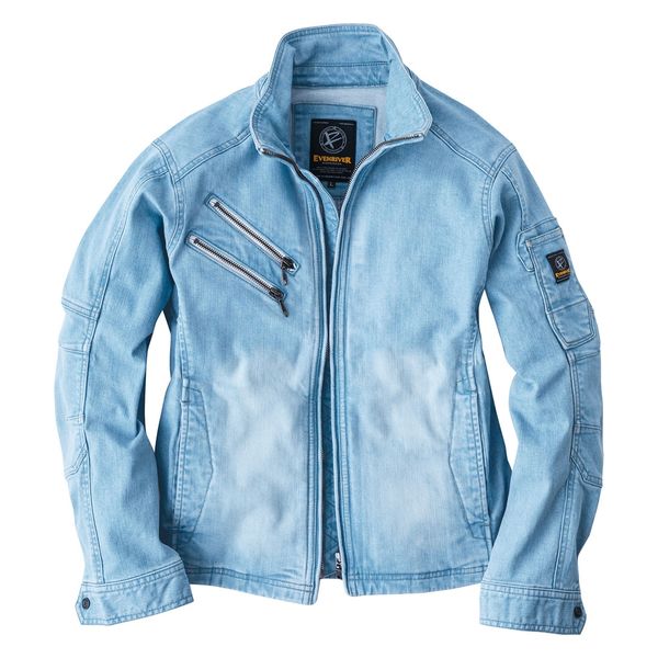 イーブンリバー ストレッチブラストブルゾン アイスブルー 3L USD707-49-3L 1着（直送品） - アスクル