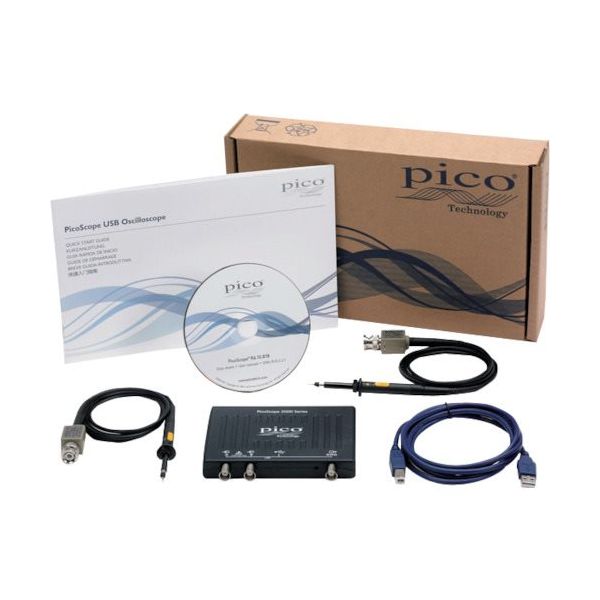 ヤマト科学 Pico USBオシロスコープ 2208BA 2208B 1台 423-0463（直送品） - アスクル