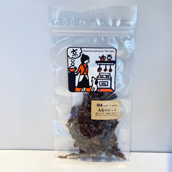 犬用 おやつ Bon・rupa 京 馬肉のびっつ 40g 1袋 ボンルパ - アスクル