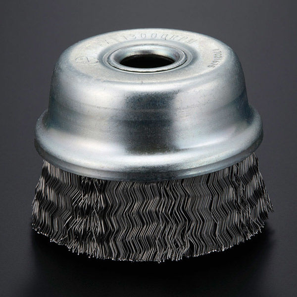 高島産業 ワイヤーカップブラシ 空気工具用 CH-0902-3 1セット(3個)（直送品） - アスクル