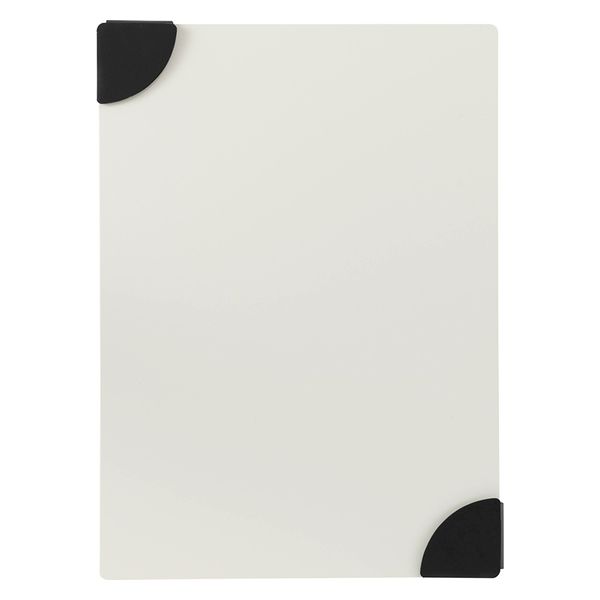ナカバヤシ マグネットクリップボード カドップ A4 フェザーホワイト QB-KA4-W 1個 - アスクル