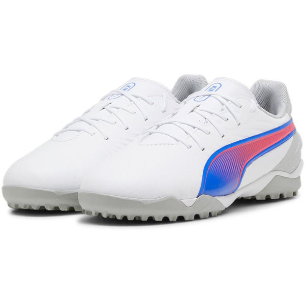 PUMA(プーマ) サッカー スパイク ターフ キング マッチ TT+MID JR 245 10805202 1足（直送品） - アスクル