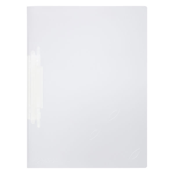 Matakulルーパーファイル A4タテ 100枚とじ 名刺スリット入り 乳白 1セット（100冊） オリジナル - アスクル