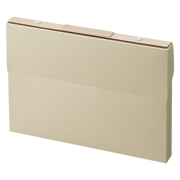 リヒトラブ Roomy ケースファイル A4 ベージュ A799-16 1冊 - アスクル