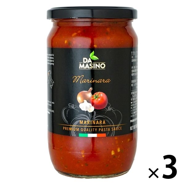 【並行輸入品】ダ・マシノ パスタソース マリナーラ 680g 1セット（1個×3）成城石井 - アスクル