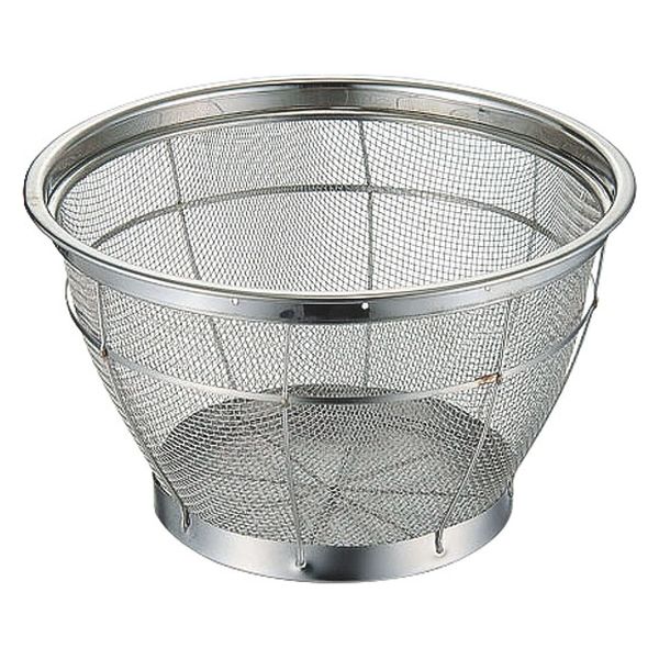 カンダ BK 18-8深型ザル荒目 30cm 4977544831154 1個（直送品） - アスクル