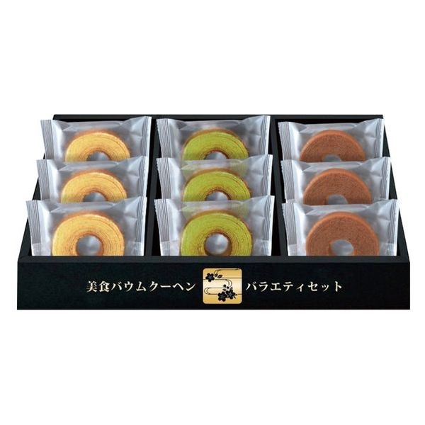 CALM 【2024お中元】美食バウムクーヘン HRKB-15 1個（直送品） - アスクル