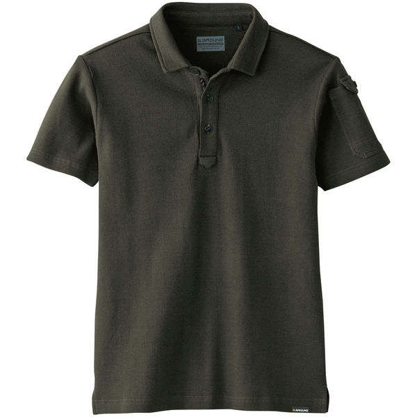 桑和（SOWA） 半袖ポロシャツ アーミー M 50717 1着（直送品） - アスクル