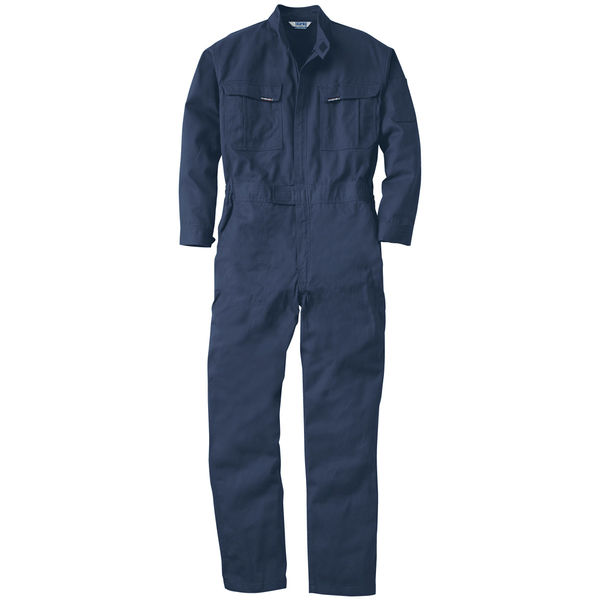 桑和（SOWA） つなぎ ネイビー L 7100 1着（直送品） - アスクル