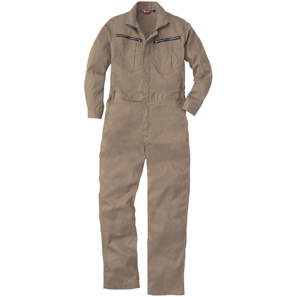 桑和（SOWA） つなぎ ライトブラウン L 9900 1着（直送品） - アスクル