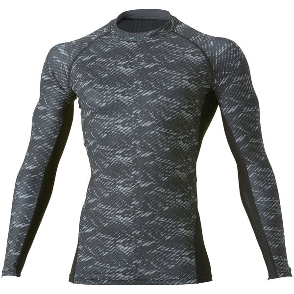 桑和（SOWA） 長袖サポートシャツ チャコールグレー L 50620 1着（直送品） - アスクル