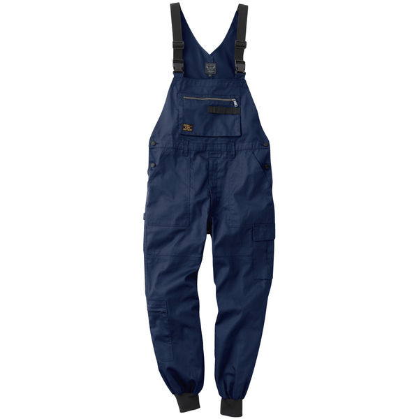 桑和（SOWA） サロペット ネイビー L 4302-24 1着（直送品） - アスクル