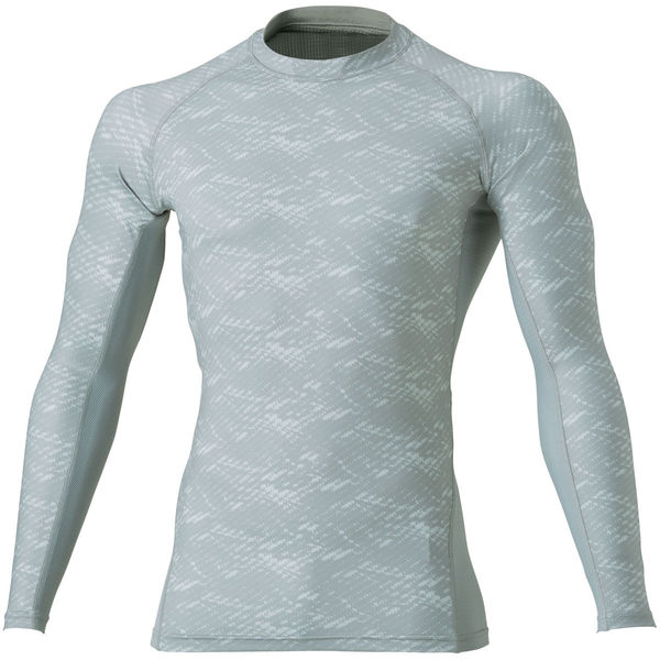 桑和（SOWA） 長袖サポートシャツ シルバーグレー L 50620 1着（直送品） - アスクル