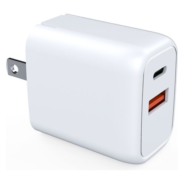 磁気研究所 PD30W USB AC充電器 Type-C x 1 USB-A HD-AC2P30WH 1個 - アスクル