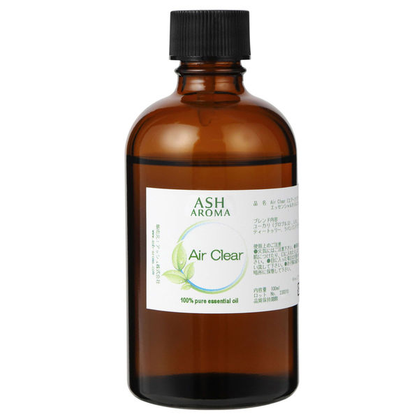 ASH AROMA エアクリアブレンド 100ml エッセンシャルオイル（直送品） - アスクル
