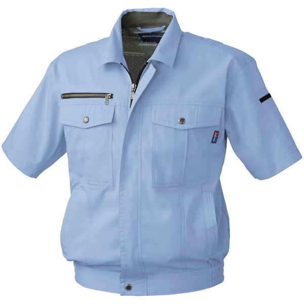 桑和（SOWA） 半袖ブルゾン パープルB L 611 1着（直送品） - アスクル