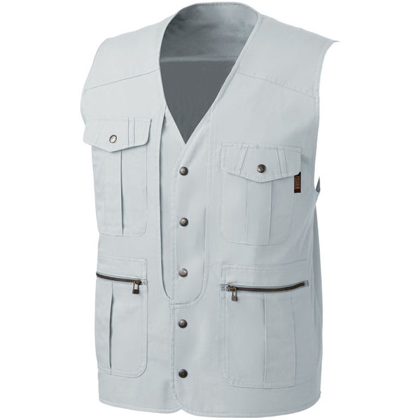 桑和（SOWA） ベスト シルバーグレー LL 536 1着（直送品） - アスクル