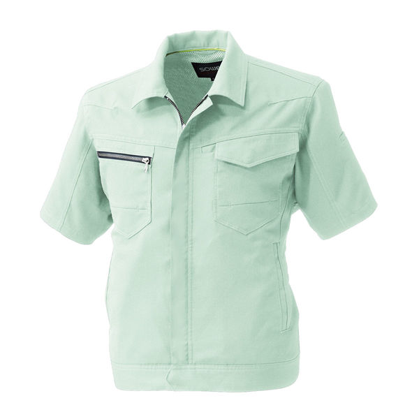 桑和（SOWA） 半袖ブルゾン モスグリーン 6L 961 1着（直送品） - アスクル