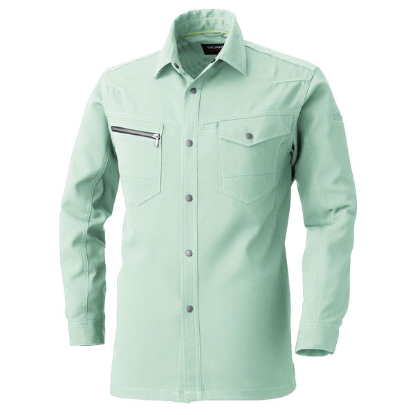 桑和（SOWA） 長袖シャツ モスグリーン 5L 965 1着（直送品） - アスクル