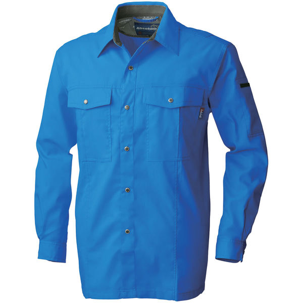 桑和（SOWA） 長袖シャツ ブルー 3L 615 1着（直送品） - アスクル