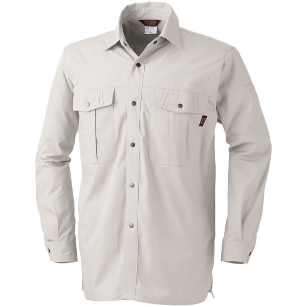 桑和（SOWA） 長袖シャツ アイボリー 6L 535 1着（直送品） - アスクル