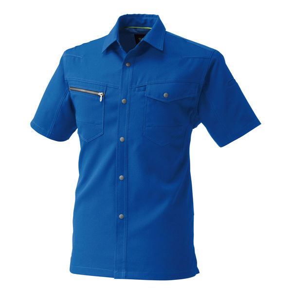 桑和（SOWA） 半袖シャツ ブルー 6L 967 1着（直送品） - アスクル