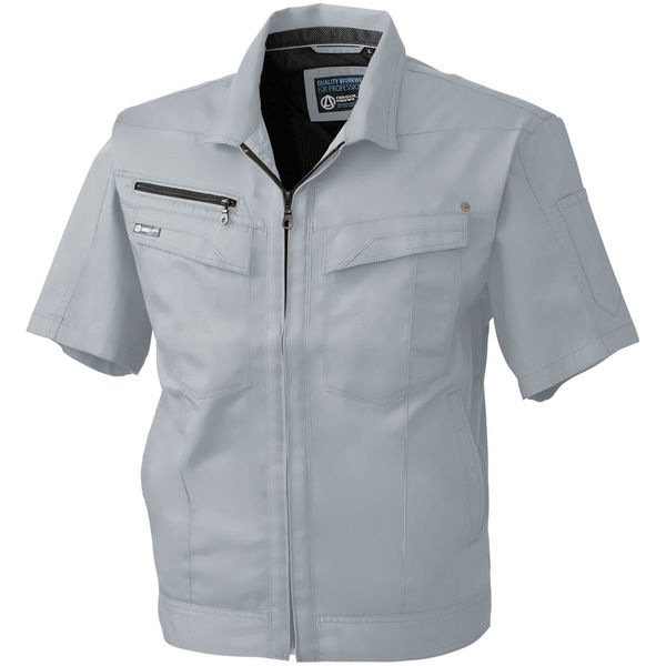 桑和（SOWA） 半袖ブルゾン グレー 6L 641 1着（直送品） - アスクル