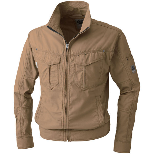 桑和（SOWA） 長袖ブルゾン ブラウン 4L 573 1着（直送品） - アスクル