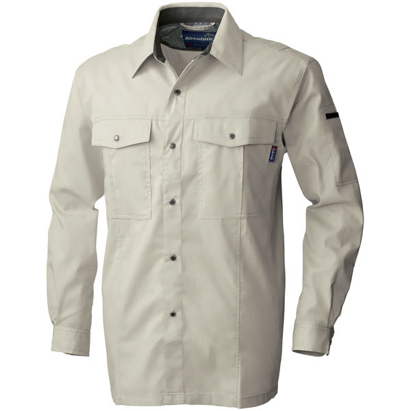 桑和（SOWA） 長袖シャツ ベージュ 6L 615 1着（直送品） - アスクル