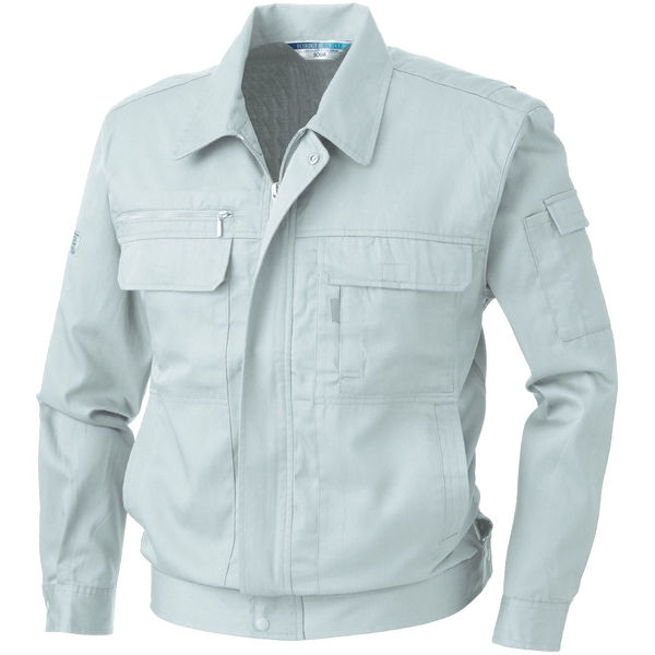 桑和（SOWA） 長袖ブルゾン シルバーグレー L 423 1着（直送品） - アスクル