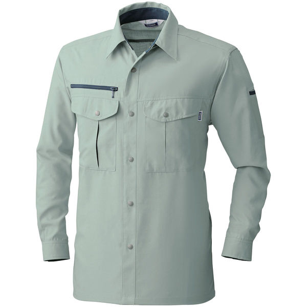 桑和（SOWA） 長袖シャツ ストーングレー M 715 1着（直送品） - アスクル