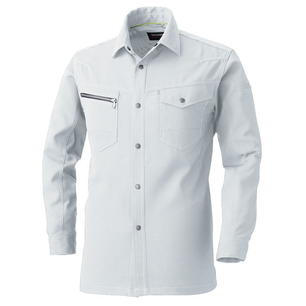 桑和（SOWA） 長袖シャツ シルバーグレー SS 965 1着（直送品） - アスクル