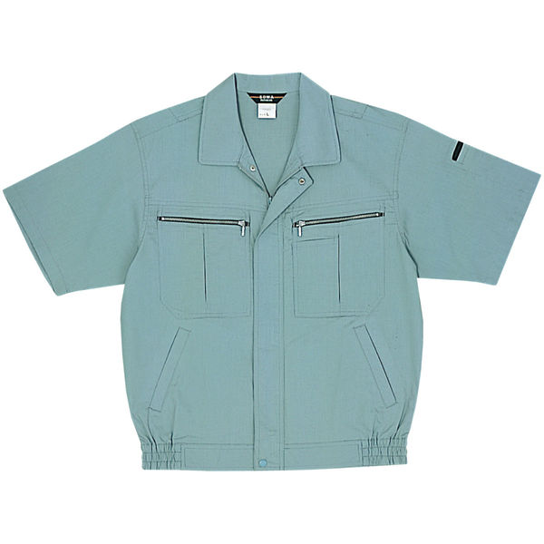 桑和（SOWA） 半袖ブルゾン ミストグリーン L 271 1着（直送品） - アスクル
