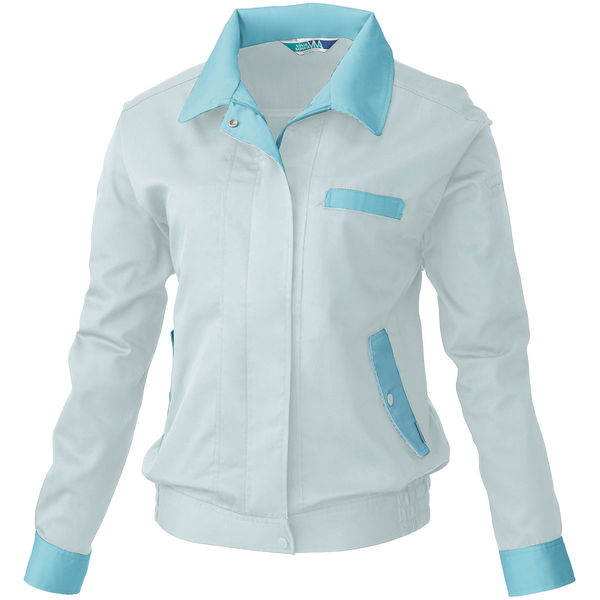 桑和（SOWA） レディース長袖ブルゾン シルバーグレー L 414 1着（直送品） - アスクル