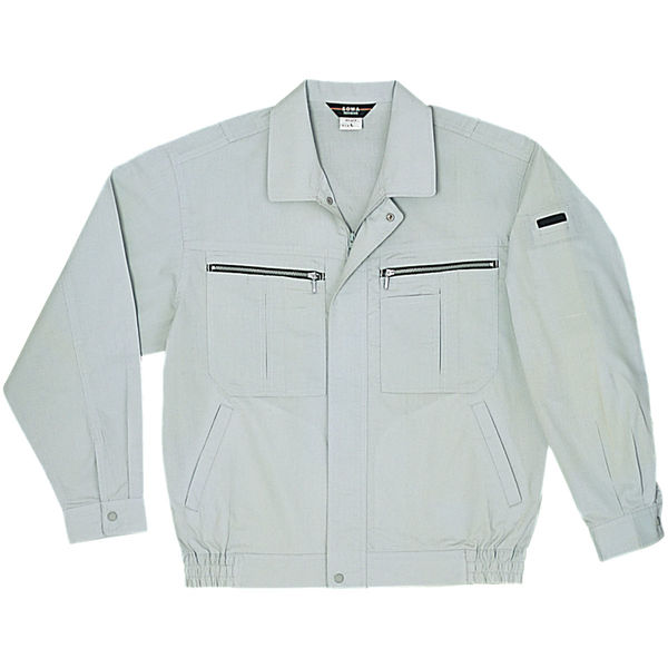 桑和（SOWA） 長袖ブルゾン グレー L 273 1着（直送品） - アスクル