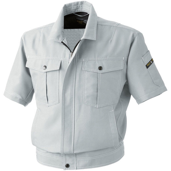 桑和（SOWA） 半袖ブルゾン グレー L 971 1着（直送品） - アスクル