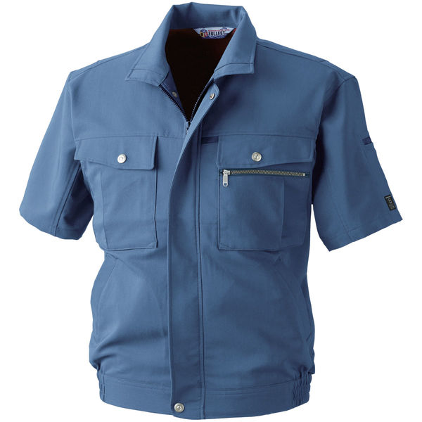 桑和（SOWA） 半袖ブルゾン ブルー 6L 921 1着（直送品） - アスクル