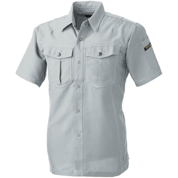 桑和（SOWA） 半袖シャツ グレー L 977 1着（直送品） - アスクル