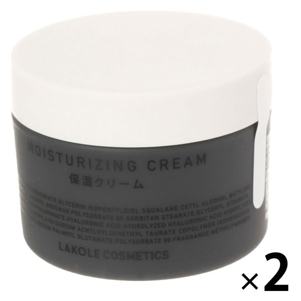 【LAKOLE/ラコレ】 【LAKOLE COSMETICS】 保湿クリーム50ml 1セット（1個×2） - アスクル