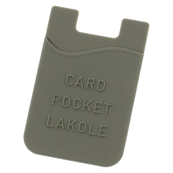 【LAKOLE/ラコレ】 スマホカードポケット カーキ - アスクル