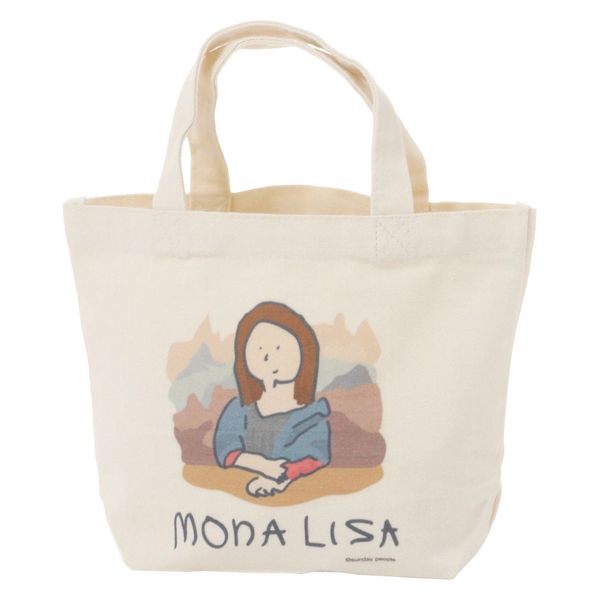 （世界の名作）ランチトートバッグ モナリザ LAKOLE/ラコレ - アスクル