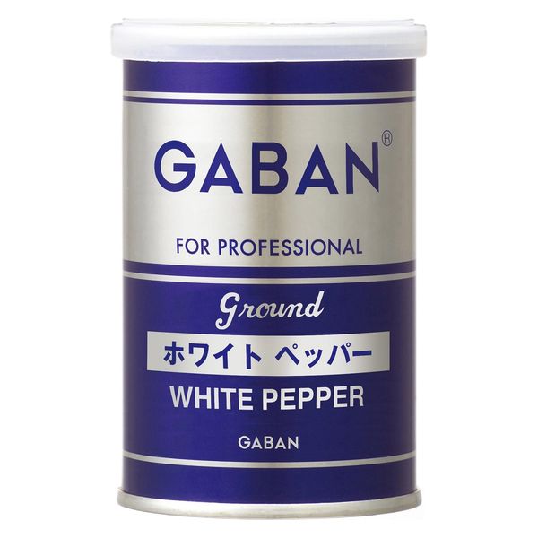GABAN（ギャバン）ホワイトペッパー 65g 1個 ハウス食品 コショー 胡椒 - アスクル