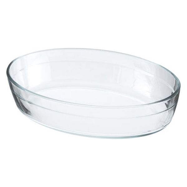武田コーポレーション 耐熱ガラスグリルプレート 1600mlオーバル DCGGP-OV1600 1箱(12個入)（直送品） - アスクル