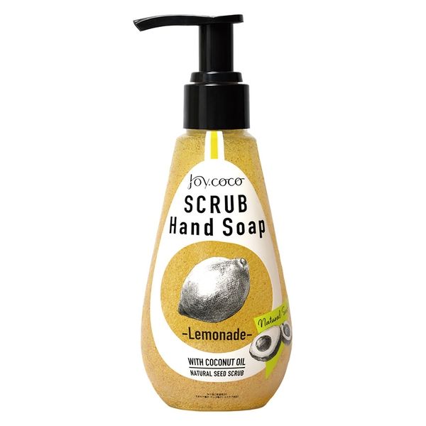 【アウトレット】Joy.coo（ジョイココ） スクラブハンドソープ レモネード 本体 200ml 1本 アクシス - アスクル